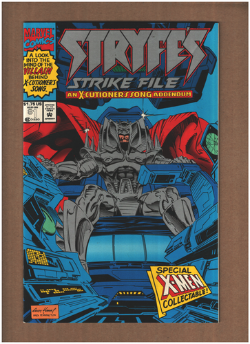 Stryfe's Strike File #1 Newsstand Marvel Comics 1993 X-Men X-Force VF 8 ...