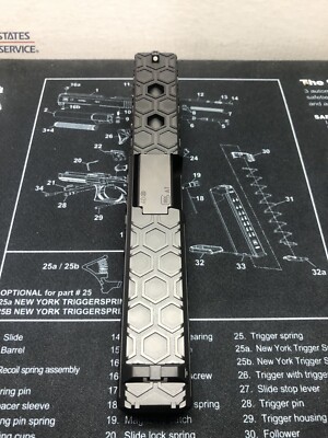New Custom Glock 23 OEM Gen 3 40S&W Complete Slide Assembly G23 ...
