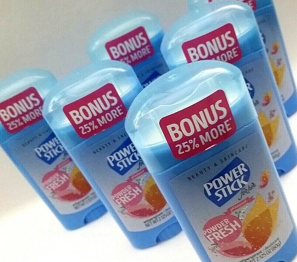 Power Stick Powder Fresh Her Antiperspirant and Deodorant, 2.125 oz ...