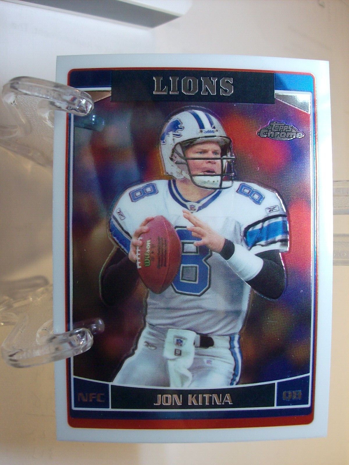 2006 Topps Chrome Football Card #148 Jon Kitna (89472) | eBay