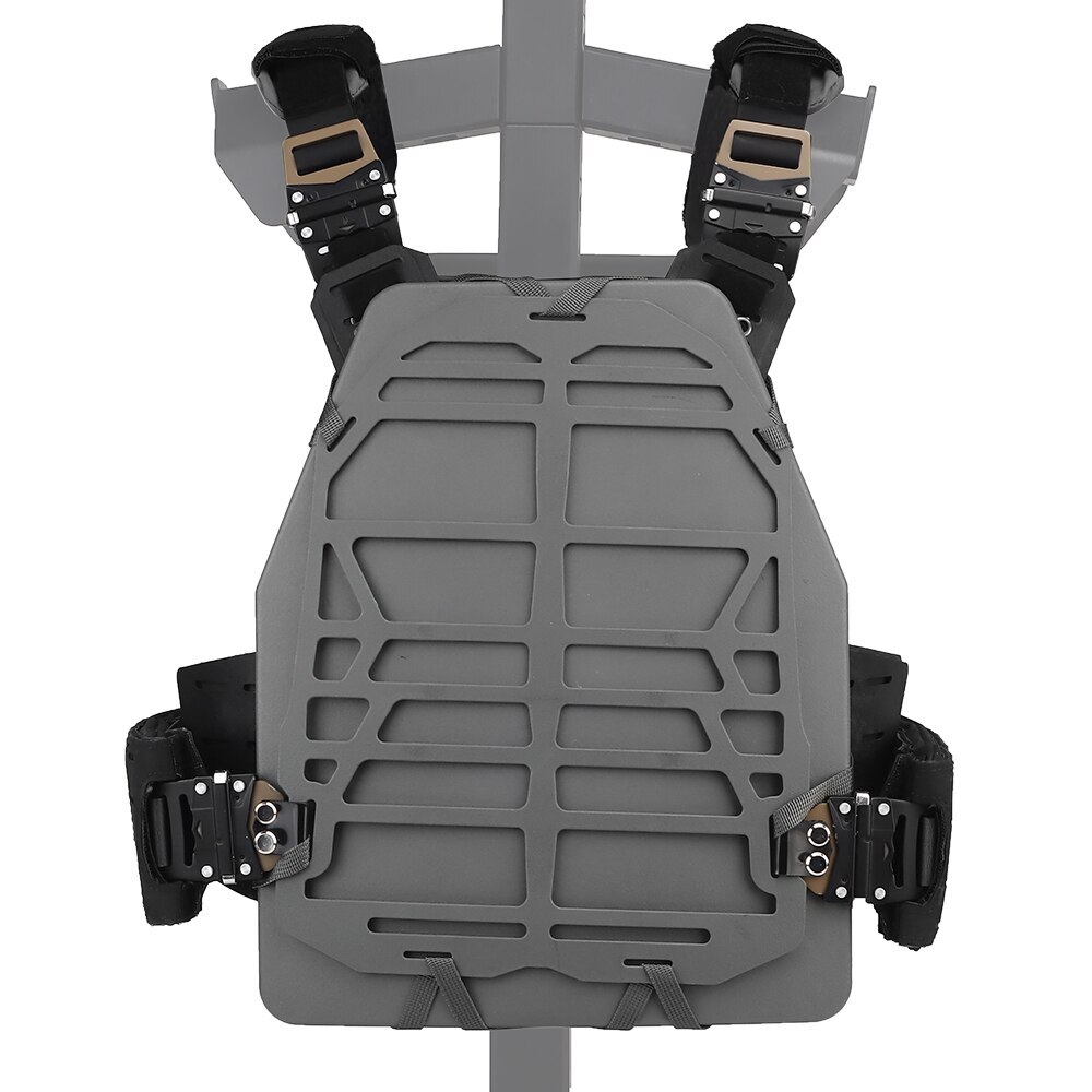 PFM Tactical Vest PlateFrame Modular Lightweight Airsoft Quick Release ...