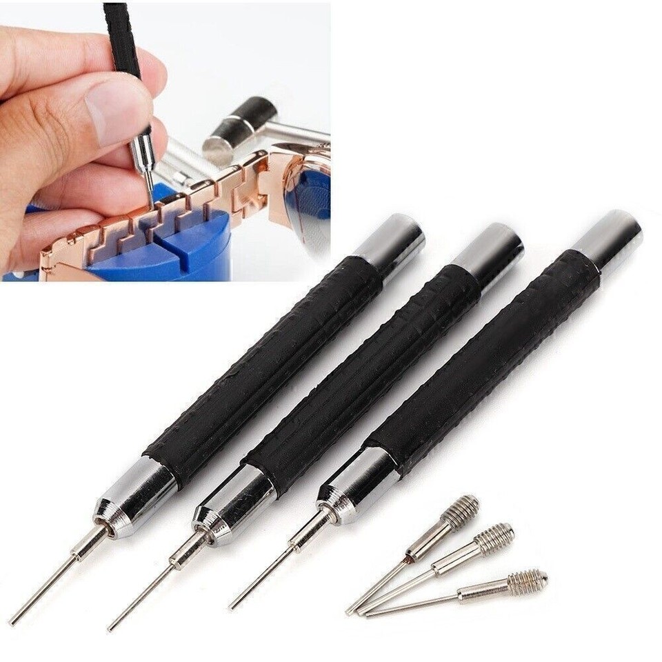 Watch Band Link Pin Remover Punch Spring Bar Watchmaker Repair Tool 3 ...