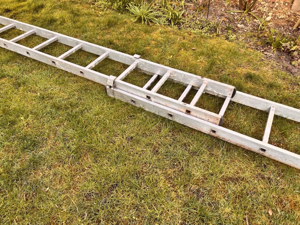 LADDER- Aluminium Extension Ladder 5m | eBay UK