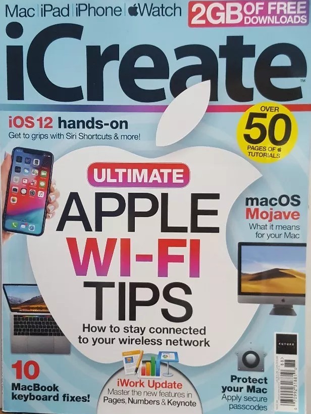 iCreate UK Issue 188 Ultimate Apple Wi Fi Tips Protect Your Mac FREE ...