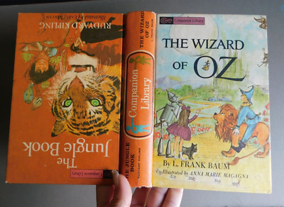 Companion Library: Jungle Book by Kipling / Wizard of Oz by Baum - 1963 ...
