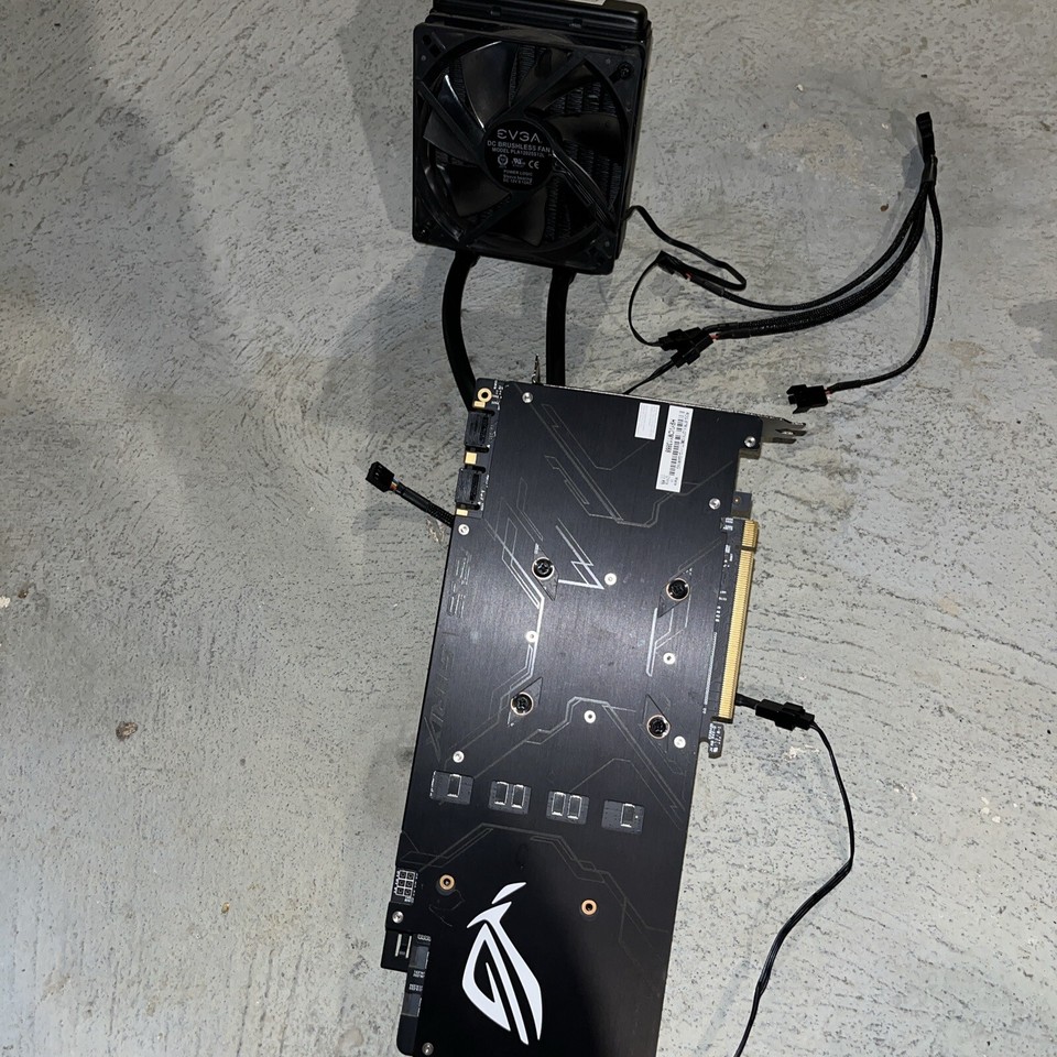 ASUS GeForce GTX 1080 Ti 11GB GDDR5X Water Cooled Graphics Card By EVGA ...