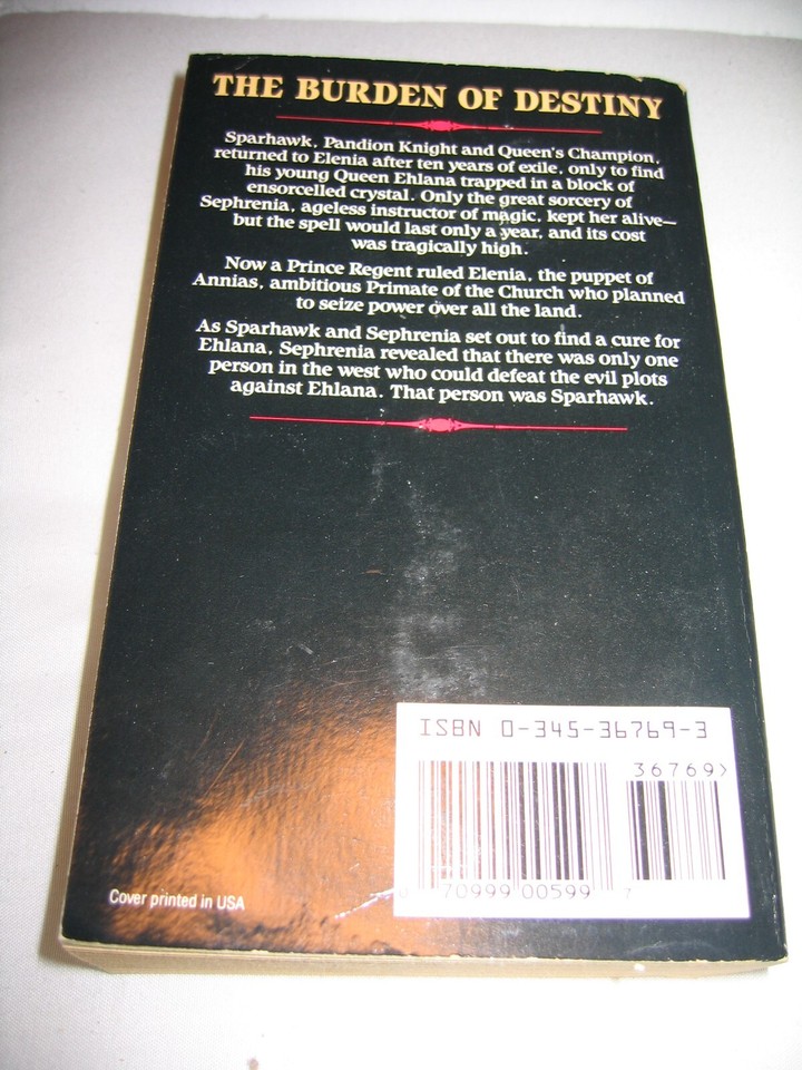 Vintage 1990 HCDJ The Diamond Throne, Book One of The Elenium by David ...