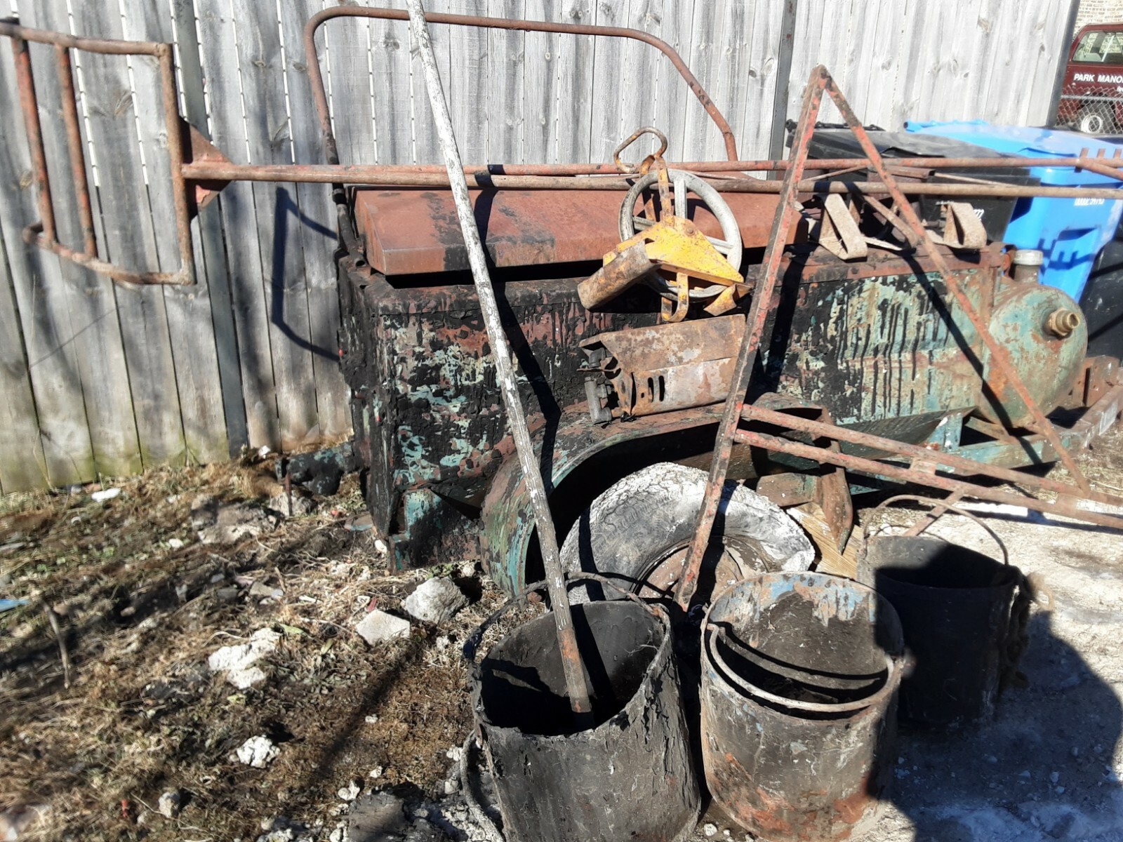 Roofing Tar Kettle And Boom | eBay