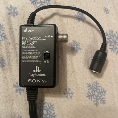 Sony Playstation RFU Adapter Original OEM SCPH-10071 | eBay