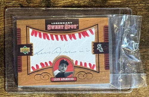 2002 Sweet Spot "Classic Signatures" Luis Aparicio Leather Autograph | eBay