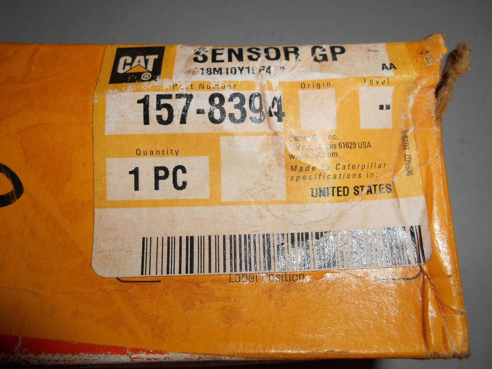 1578394 Sensor Group Fits Caterpillar 776D 784C 69D 777D 785C 789C 793C ...