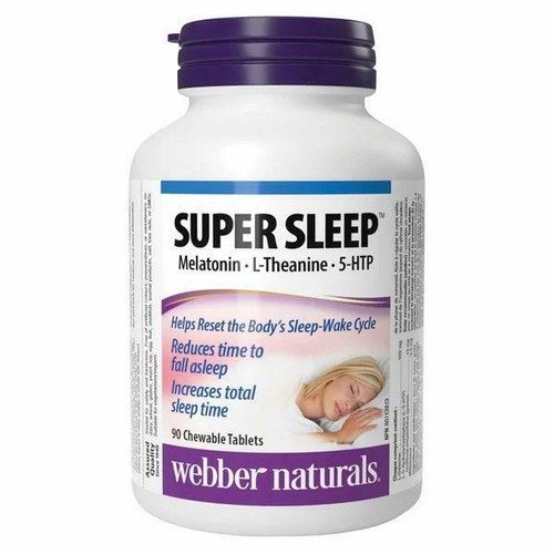 Webber Naturals Super Sleep Soft-Melt Tablets | eBay