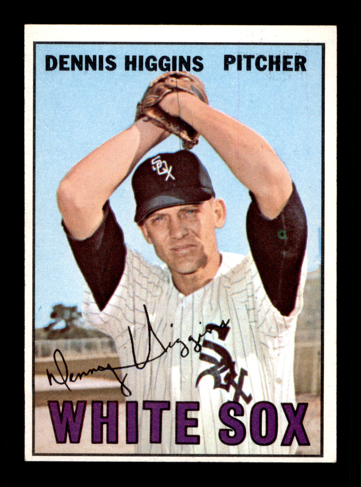 1967 Topps - #52 Dennis Higgins - Series 1 - Crease Free | eBay