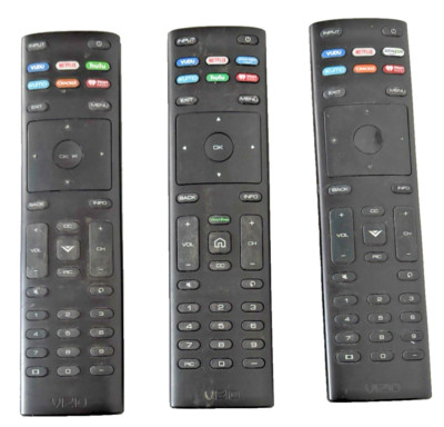 Lot of 3 Genuine OEM XRT136 Remote Controls or Vizio Smart TV | eBay