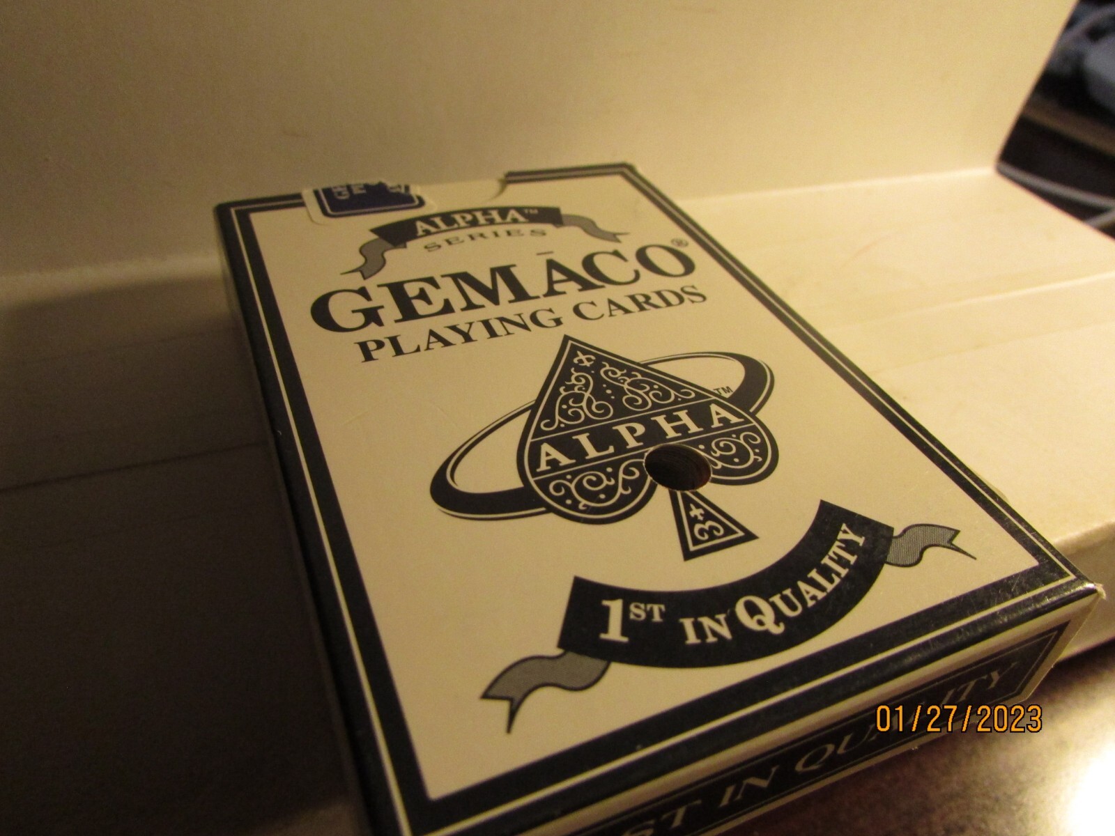 Augustine casino- Southern Calif.- playing cards -Gemaco deck-drilled ...