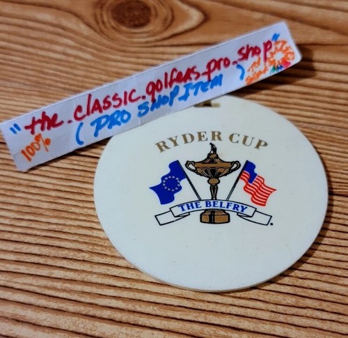 Ryder Cup "The Belfry" Bag Tag 2002 EUROPE beat USA FREE SHIPPING w/Buy ...