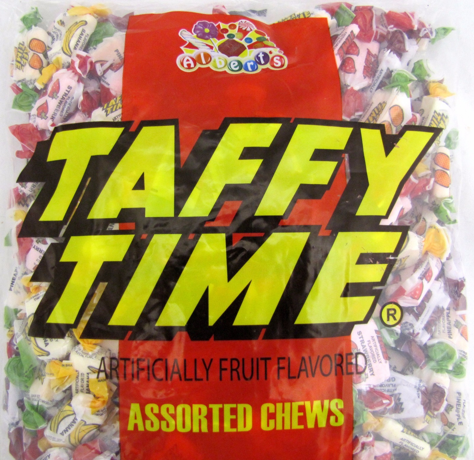 Albert's Taffy Time Chews 240 Count Classic Candy Chew Bulk Chewy ...