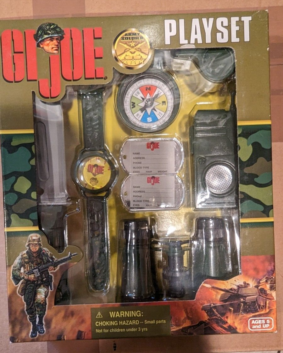 Manley Toy Quest lot of 3 different GI Joe Play Sets MINT IN BOX | eBay