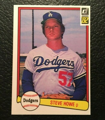 Steve Howe LA DODGERS 1982 DONRUSS BASEBALL CARD #158 | eBay