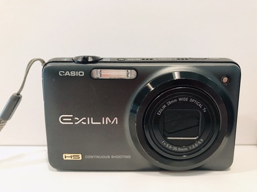 Casio Exilim Ex-zr10 12.1 MP Digital Camera 7xZoom Lens Black Superb | eBay