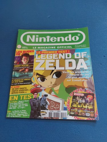 Le Nintendo Magazine officiel numéro : 8 The Legend Of Zelda Gamecube ...