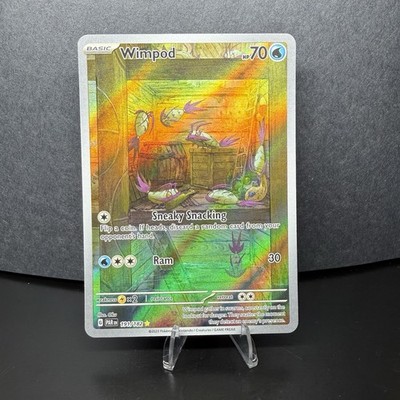 Wimpod 191/182 Illustration Rare Paradox Rift Pokémon Card NM | eBay