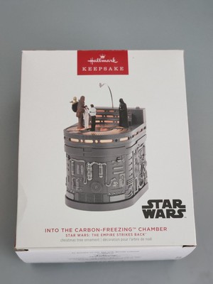 2023 Hallmark Keepsake STAR WARS Into The Carbon-Freezing Chamber ESB ...