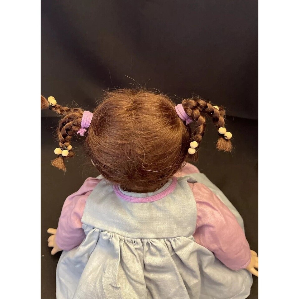 Gotz Nandi Baby Doll 1994 Elisabeth Linder 16” African American Girl ...