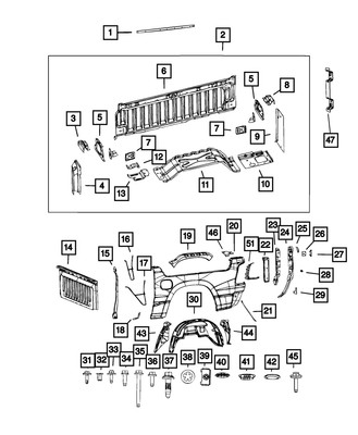 Genuine Mopar Plate Right 68362750AB | eBay