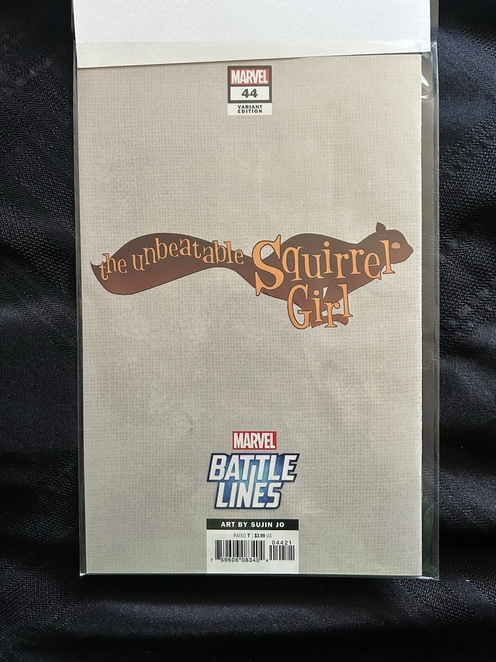 Marvel UNBEATABLE SQUIRREL GIRL 2019 #44 NM/VF Sujin Jo Battle Lines ...