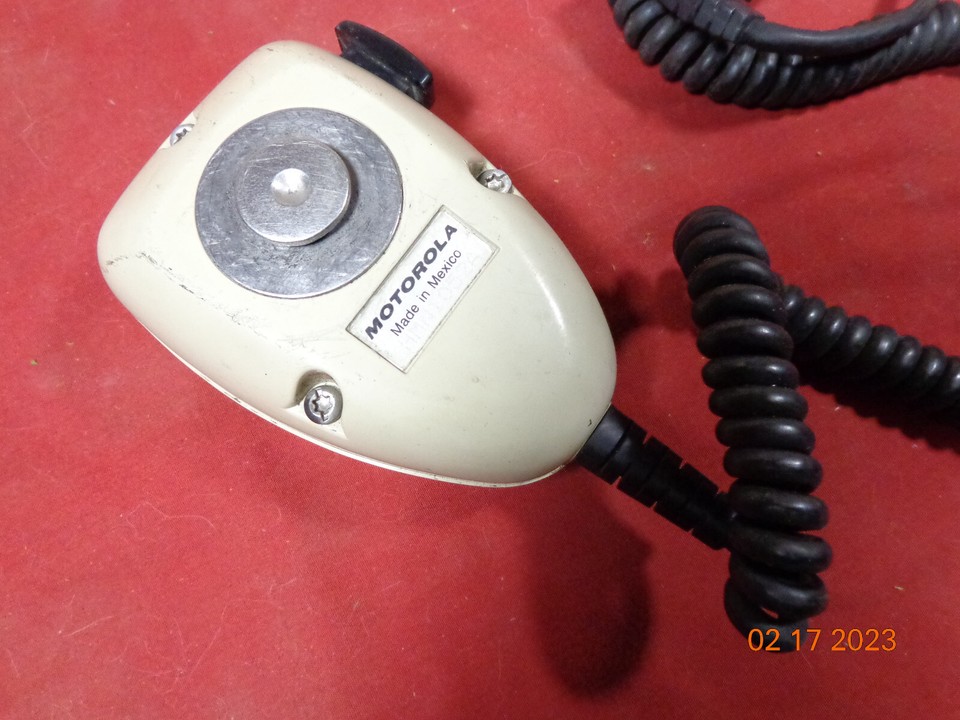 MOTOROLA XTL5000 VHF Mobile dash mount Radio palm Mic Spectra Astro #K ...