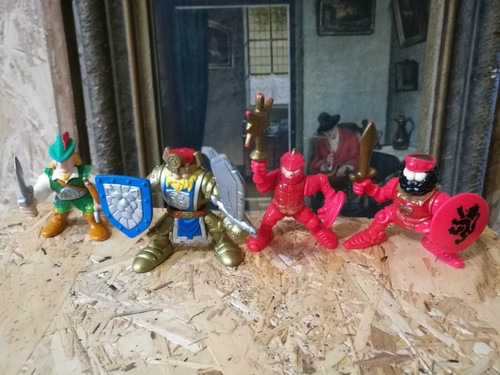 Fisher Price Imaginext 1994 - 1999 Red Knights, Archer, Viking Action ...