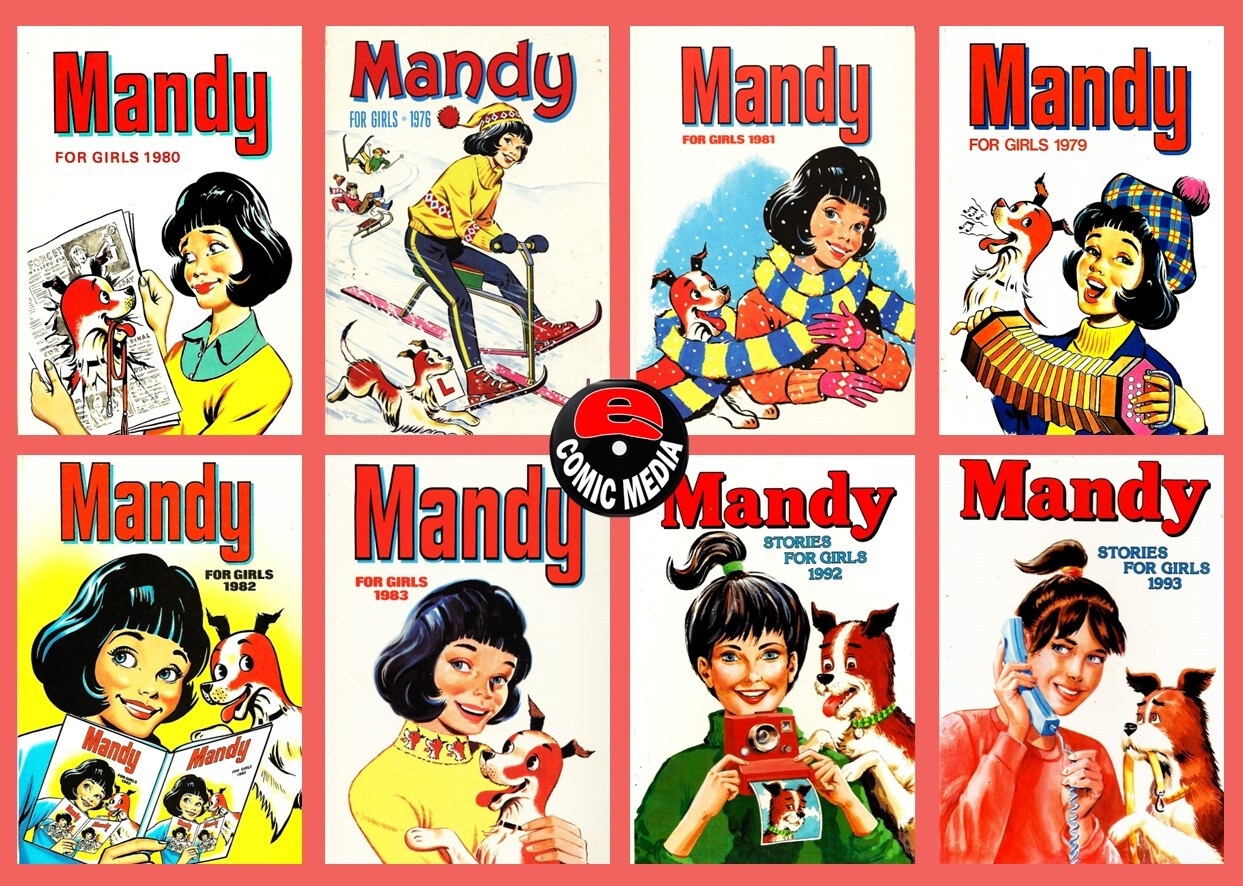 Mandy UK Comics & Annuals On 3 PC DVD Rom’s | eBay UK