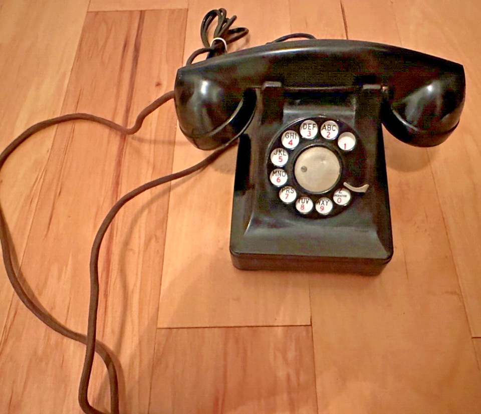 Vintage working Western Electric 302 Rotary Dial Telephone | eBay
