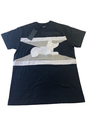 MENS 100% AUTHENTIC Akoo T-SHIRT SIZE Large & Color Black | eBay