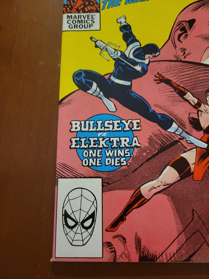 Daredevil #181 Marvel 1982 Frank Miller Death of Elektra Bullseye Nice ...