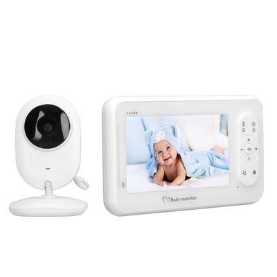 4.3in Wireless Baby Monitor Smart Children Monitor 2 Way Intercom Baby ...