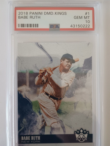 Babe Ruth 2018 Panini DMD Diamond Kings #1 New York Yankees POP 22 | eBay