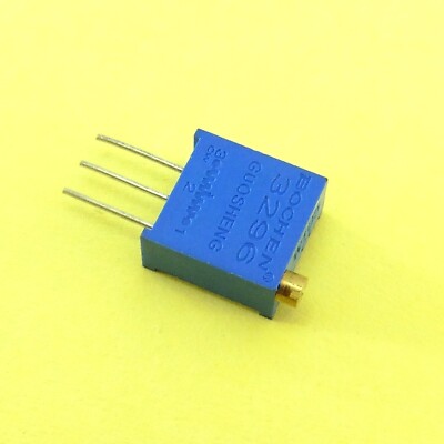 3296 Variable Resistor Multi Turn Top Potentiometer Preset Trimmer ...