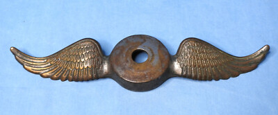 Rare! Vintage Original 1930s Motometer Hood Ornament Mascot Brass Wings ...