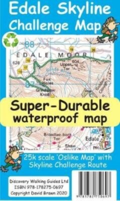 Edale Skyline Challenge Map by David Brawn 9781782750697 NEW Shee | eBay UK