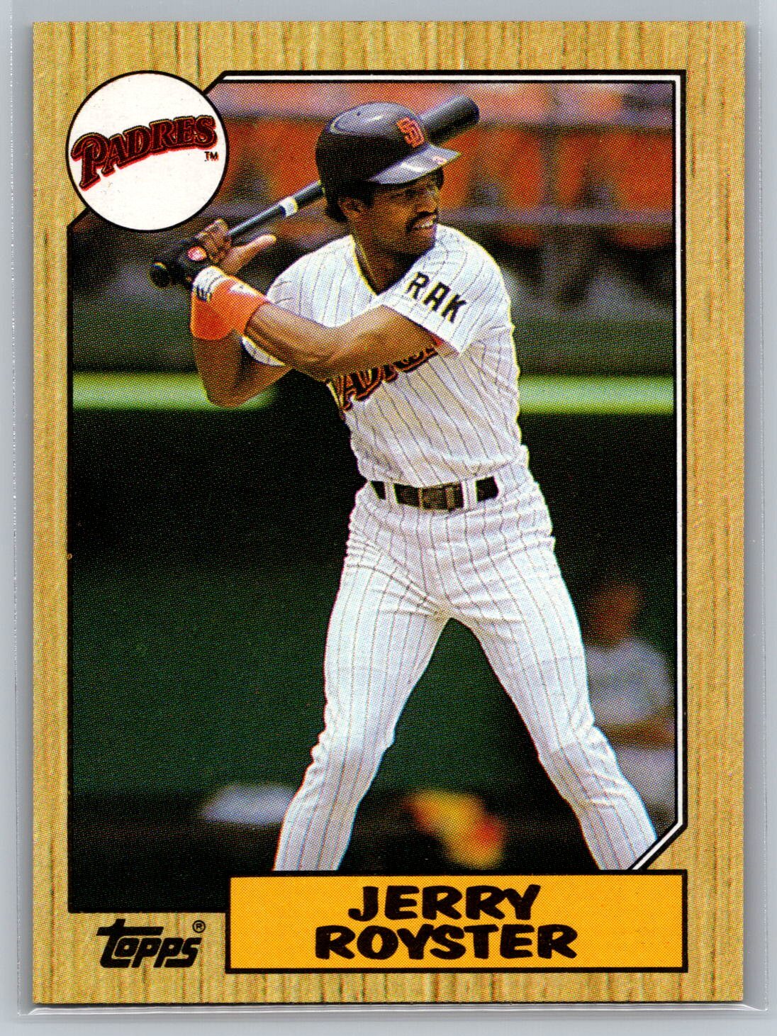 Jerry Royster 1987 Topps Set Break BASEBALL #403 San Diego Padres | eBay