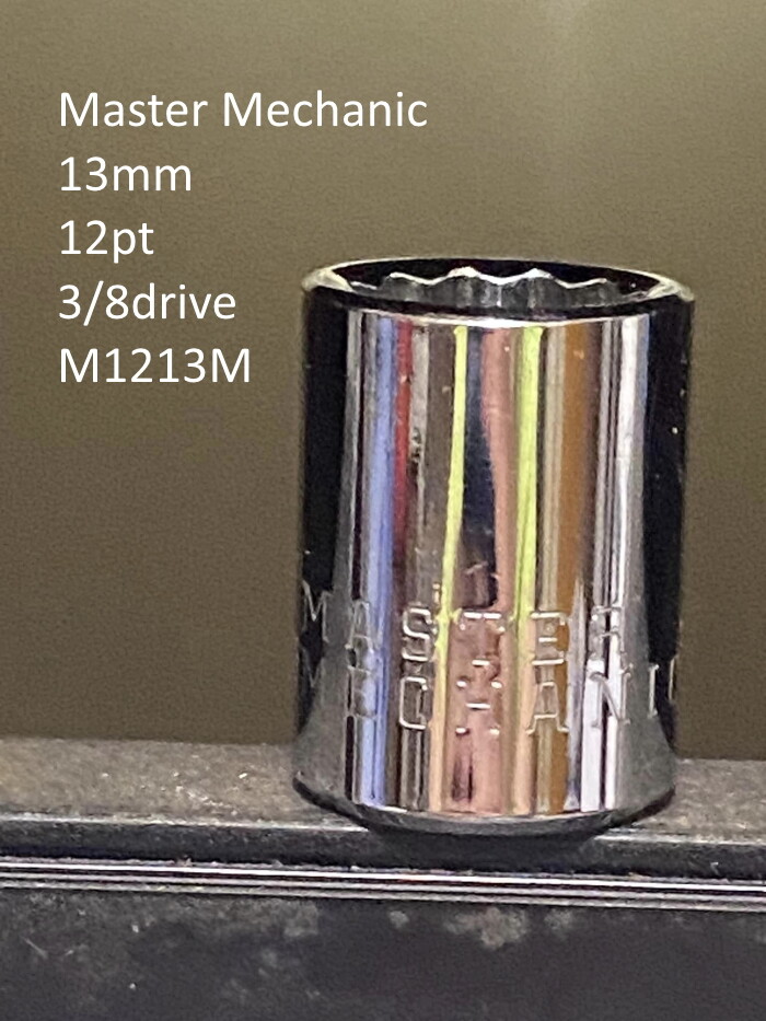USA MADE 13mm sockets 1/4 3/8 1/2 DR price each 6pt 12pt Proto ...