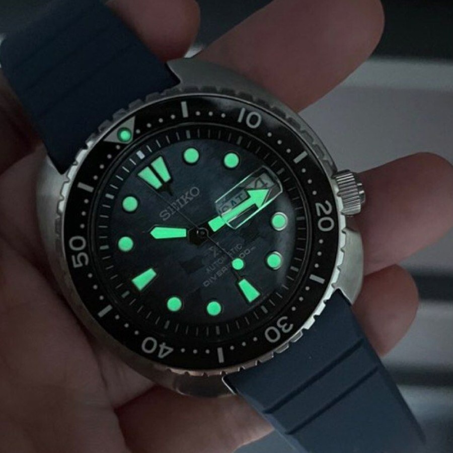 Brand New Seiko Prospex SRPF77K1 King Turtle Blue Dial STO Save The ...