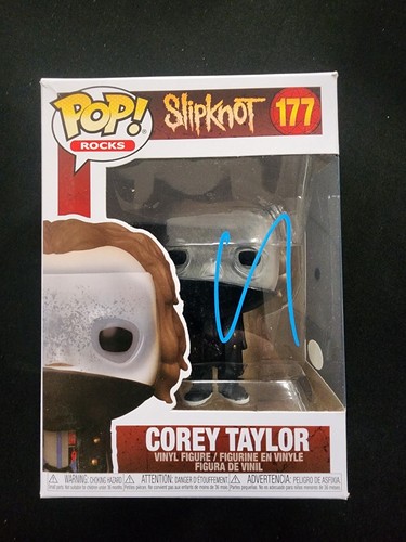 Corey Taylor Signed Autographed Slip Knot Funko Pop 177 BAC WH22912 | eBay