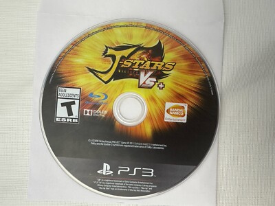 J-Stars Victory Vs+ PlayStation PS3 Black Label Disc Only Tested Works ...