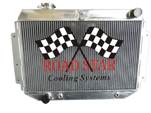 HOLDEN TORANA LH LX 253 308 V8 4 ROW ALUMINIUM RADIATOR W/POLISHED ...