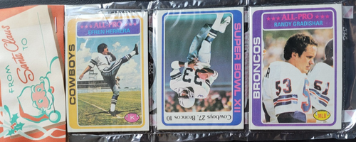 1978 Topps Holiday Football Card Rack Pack Super Bowl XII (700-RP) | eBay