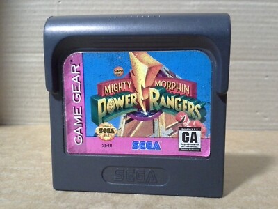 Mighty Morphin Power Rangers: Sega Game Gear. Working. VGC | eBay