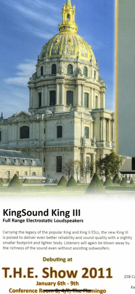 KING SOUND KING III FULL RANGE PAIR ELECTROSTATIC LOUDSPEAKERS | eBay